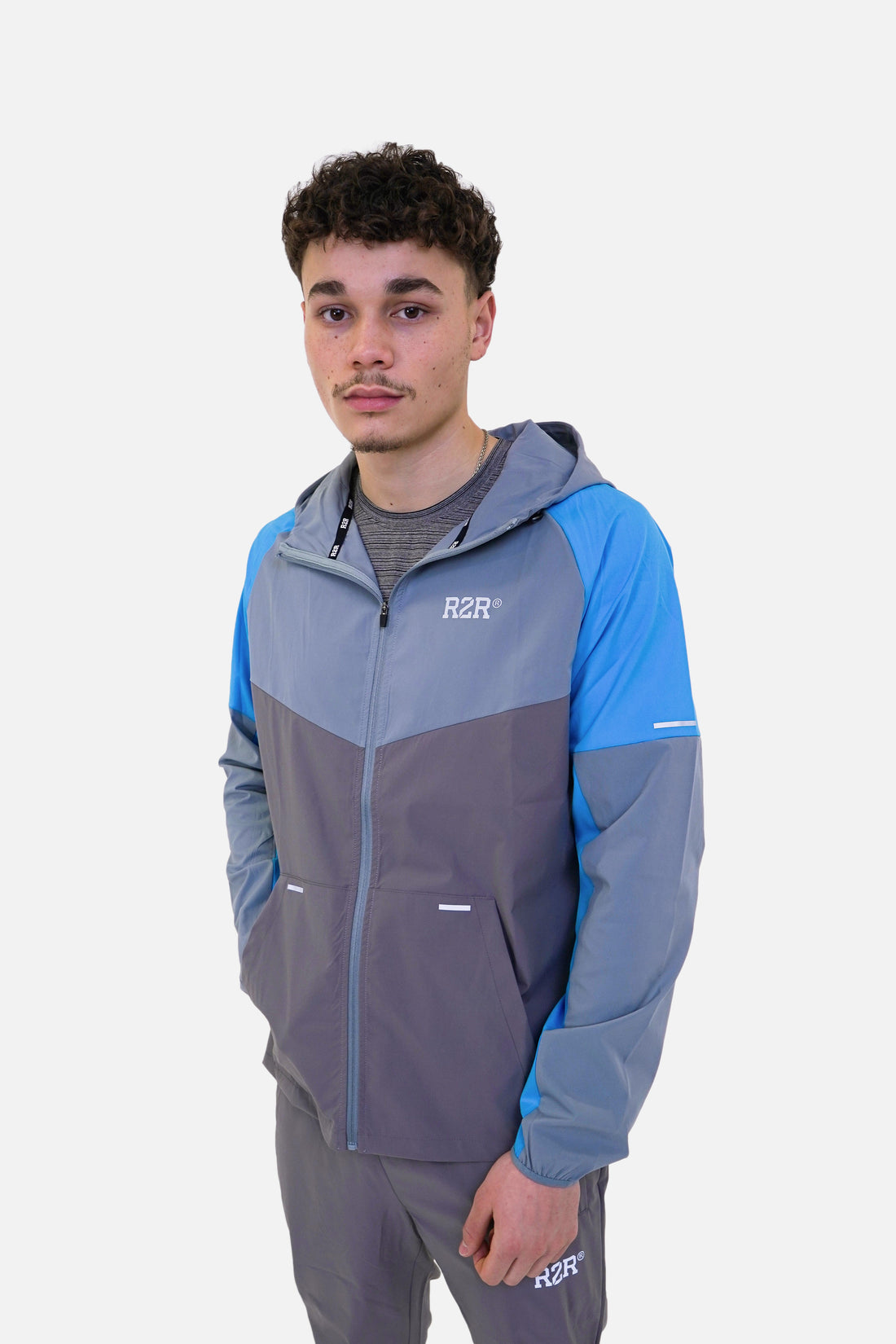 SFA JACKET - AZURE/SMOKE GREY – R2R PROJECTS